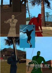 Download Ninja mod - GTA SA / Grand Theft Auto: San Andreas - on Gta.cz